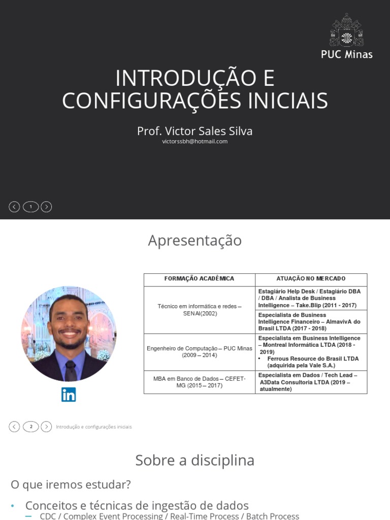 Aula 1 - Introdução e Configurações Iniciais | PDF | Inteligência ...
