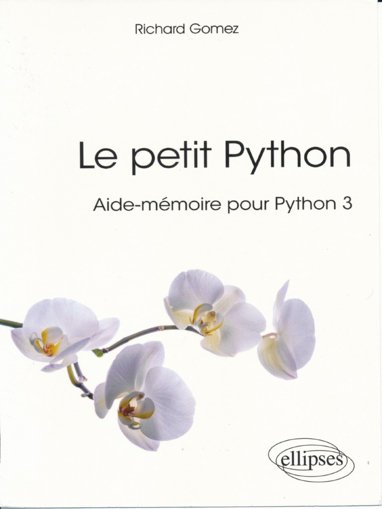 Ellipses Le Petit Python 3 Aide Memoire... Wawacity - Vip... | PDF