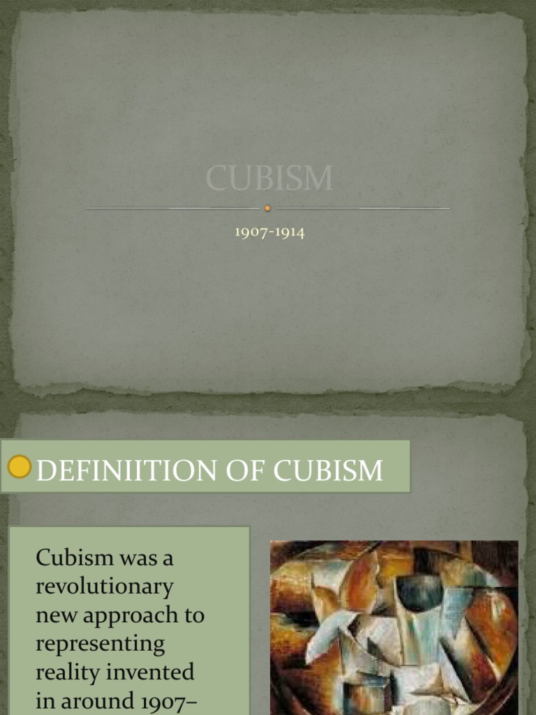 CUBISM | PDF | Cubism | Style