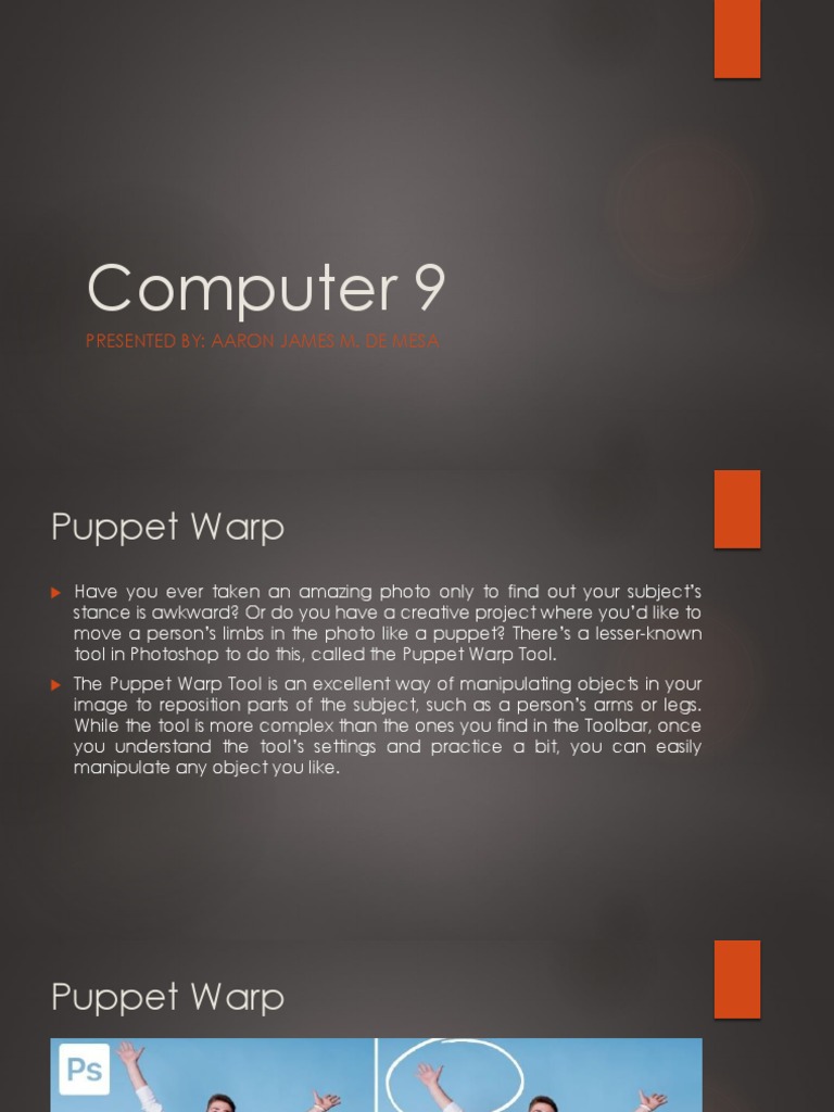 Computer 9 Lesson 4 | PDF | Adobe Photoshop | Software Computer 9 Lesson 4 | PDF | Adobe Photoshop | Software
