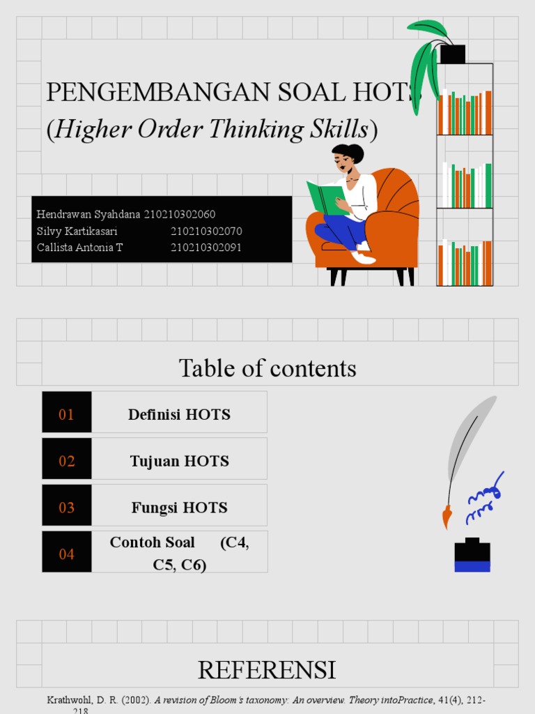 Pengembangan Soal HOTS untuk Pendidikan | PDF | Pengembangan Diri