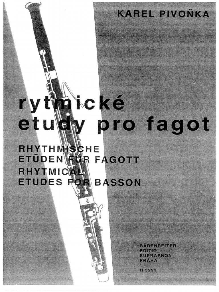 Pivonka - Studi Ritmici - FRG - Supraphon | PDF