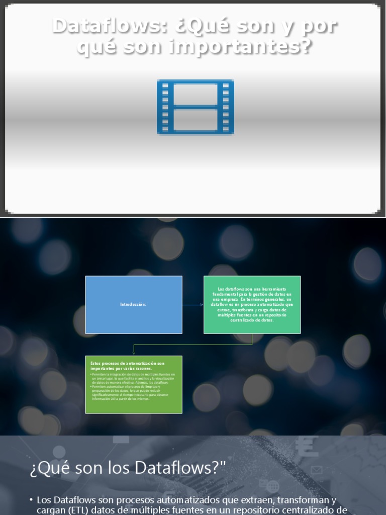 Dataflows PBI | PDF | Ciencias de la Información | Tecnologías de la información