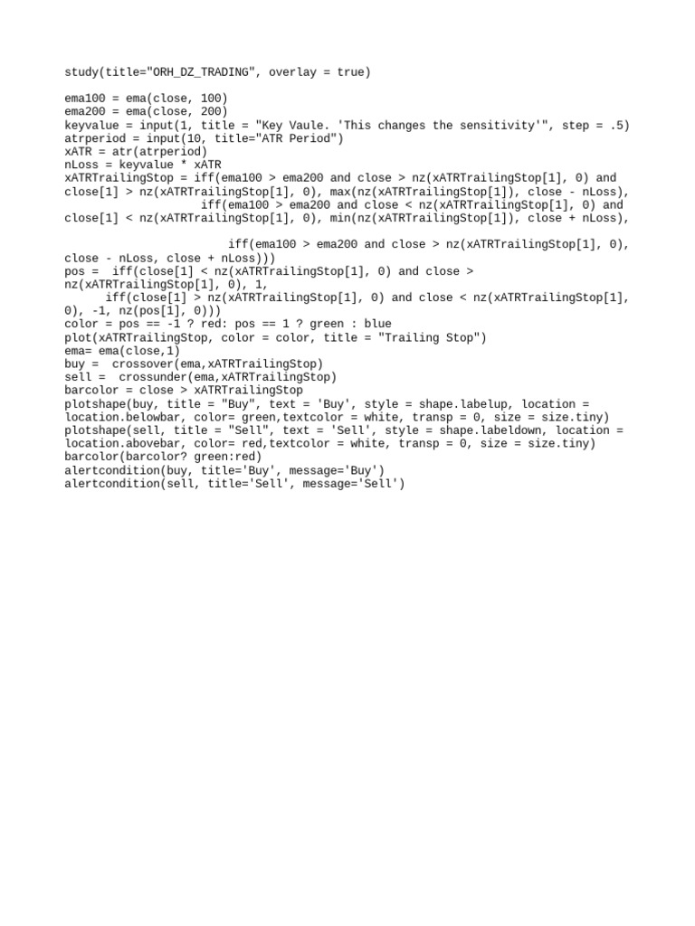 Orh Trading PDF