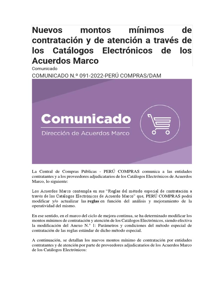 Peru Compras | PDF