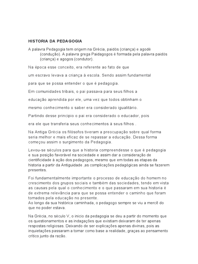 Tcc Educação Pedagogia Pdf