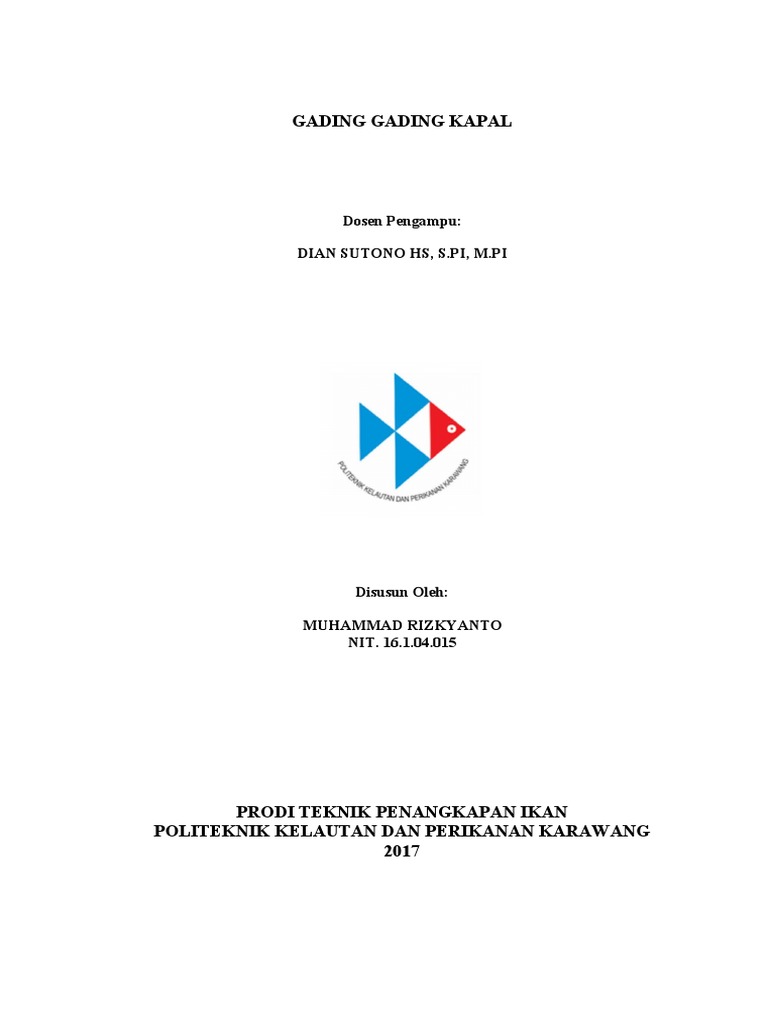 Fungsi dan Konstruksi Gading Kapal | PDF