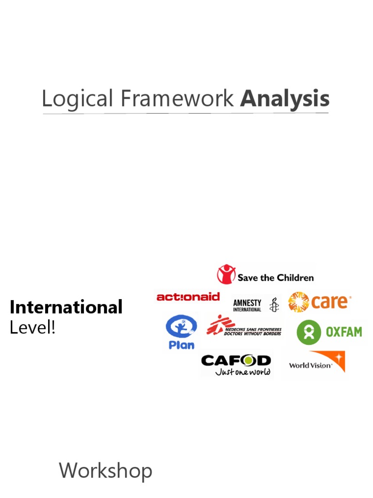 Kerangka Logika & Analisis LFA | PDF