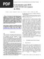 Plantilla IEEE | PDF | Microsoft Word | Archivo de computadora