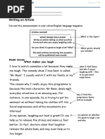 Cambridge Pet Speaking Test Part 2 | PDF