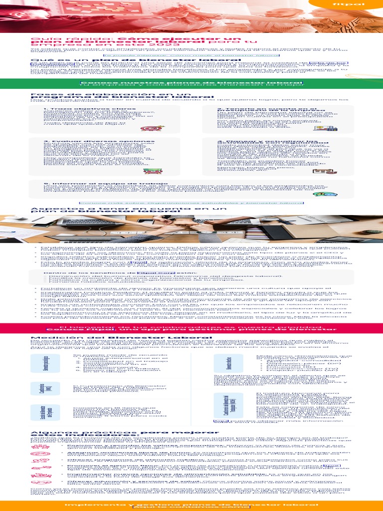 Guía Rápida - Cómo Ejecutar Un Plan de Bienestar Laboral para Tu ...