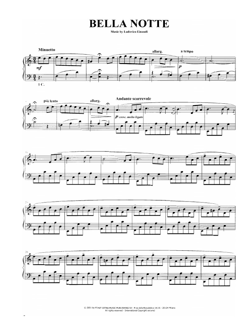 Bella Notte | PDF