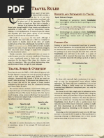 D&D 5E Travel Speed and Rules | PDF | Role Playing Games | Leisure