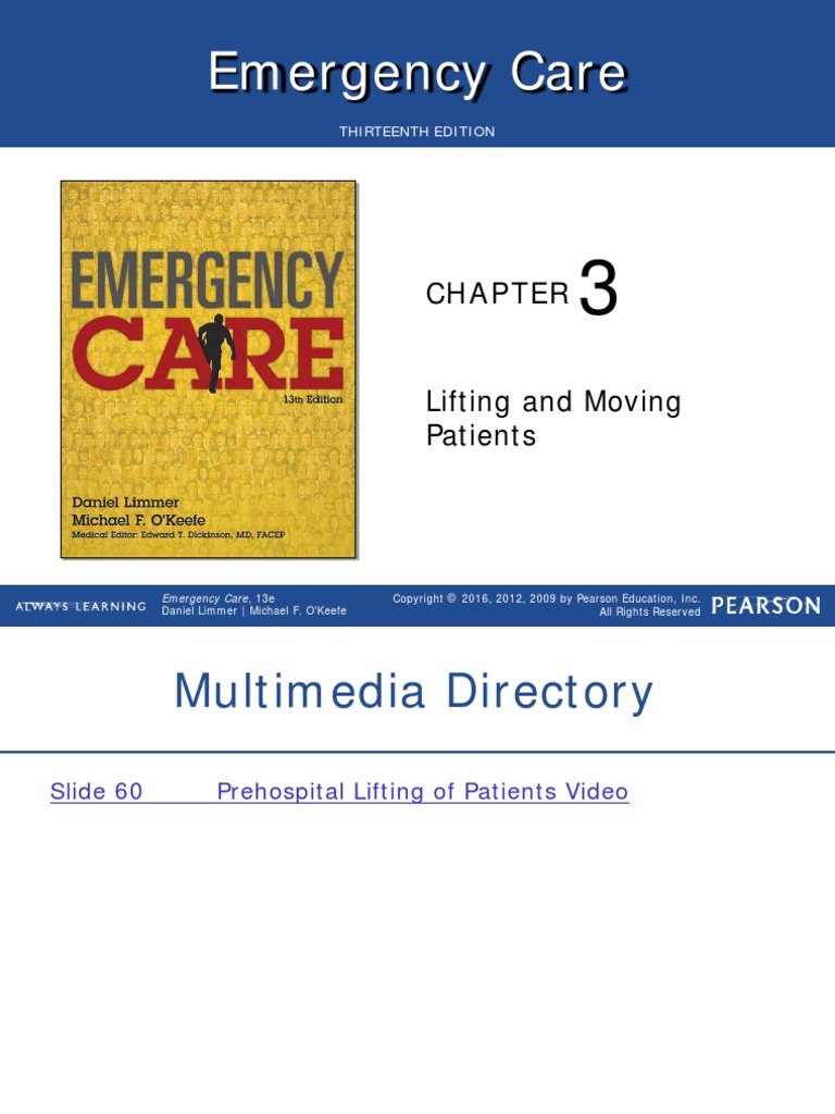 ch03 Lifting and Moving | PDF | Medical Specialties | Clinical Medicine