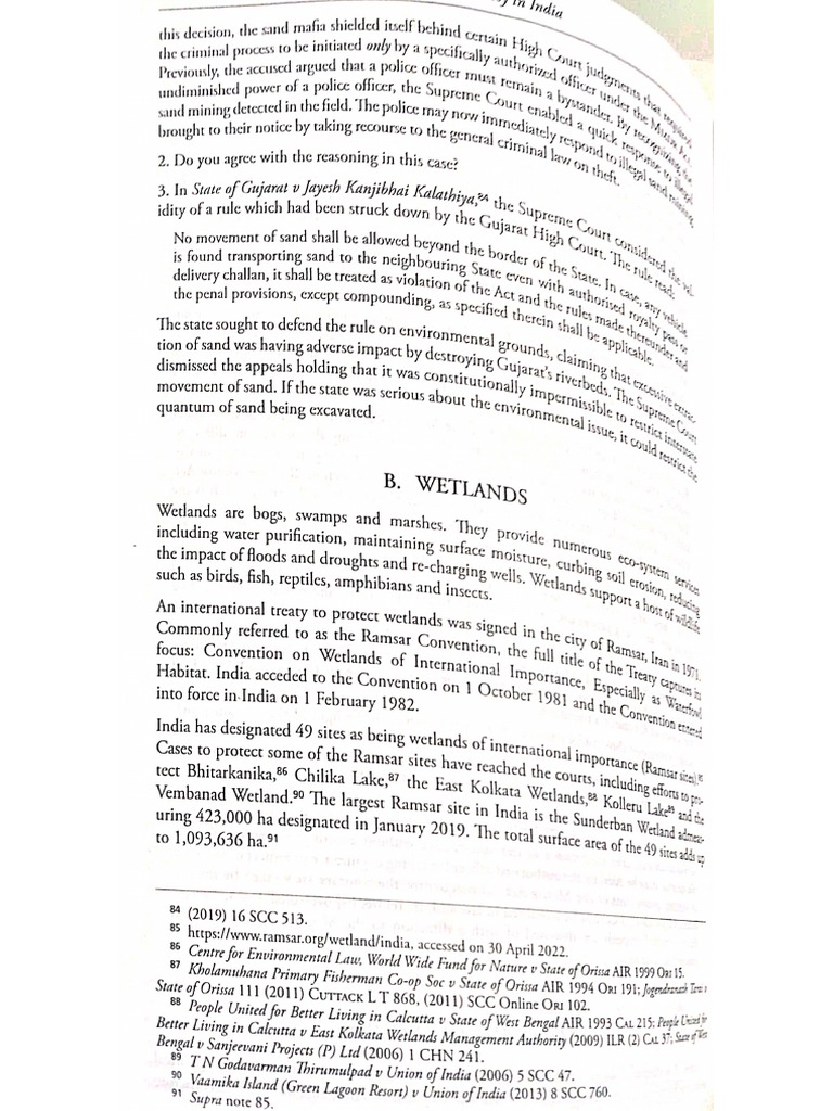 Wetlands Law | PDF