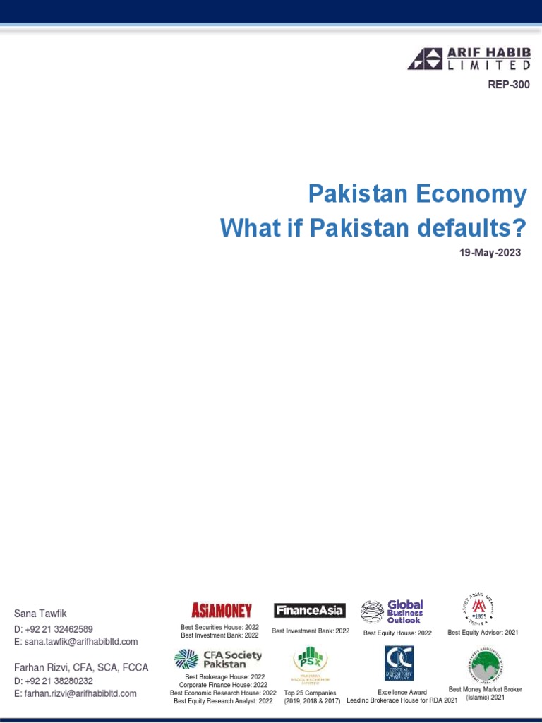 What If Pakistan Defaults | PDF | Sovereign Default | International ...