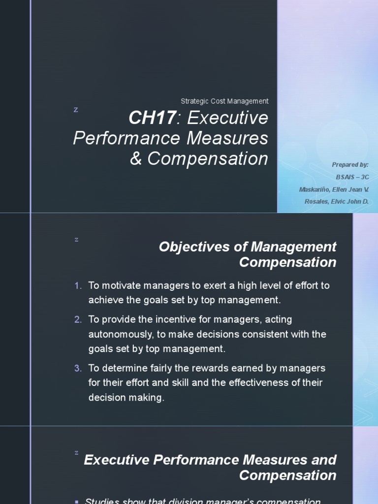 Executive Compensation Strategies Explained | PDF | Stocks | Incentive