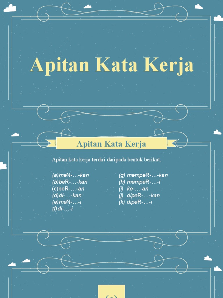 Imbuhan Kata Apitan | PDF