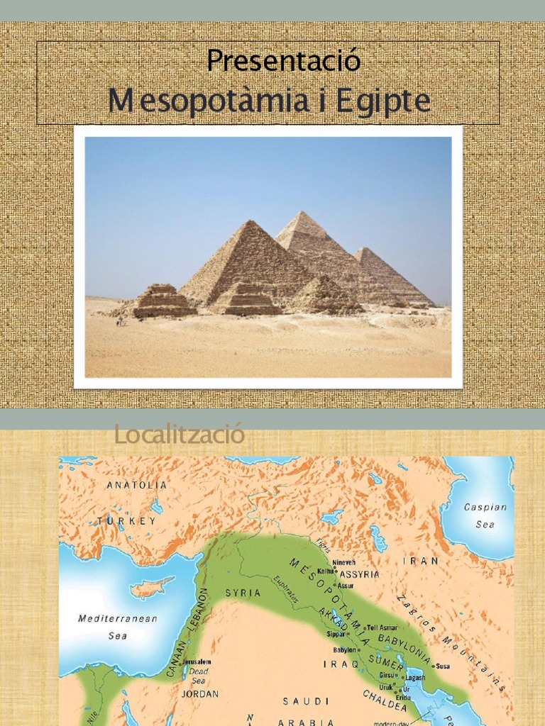Presentació Mesopotàmia I Egipte-1 | PDF