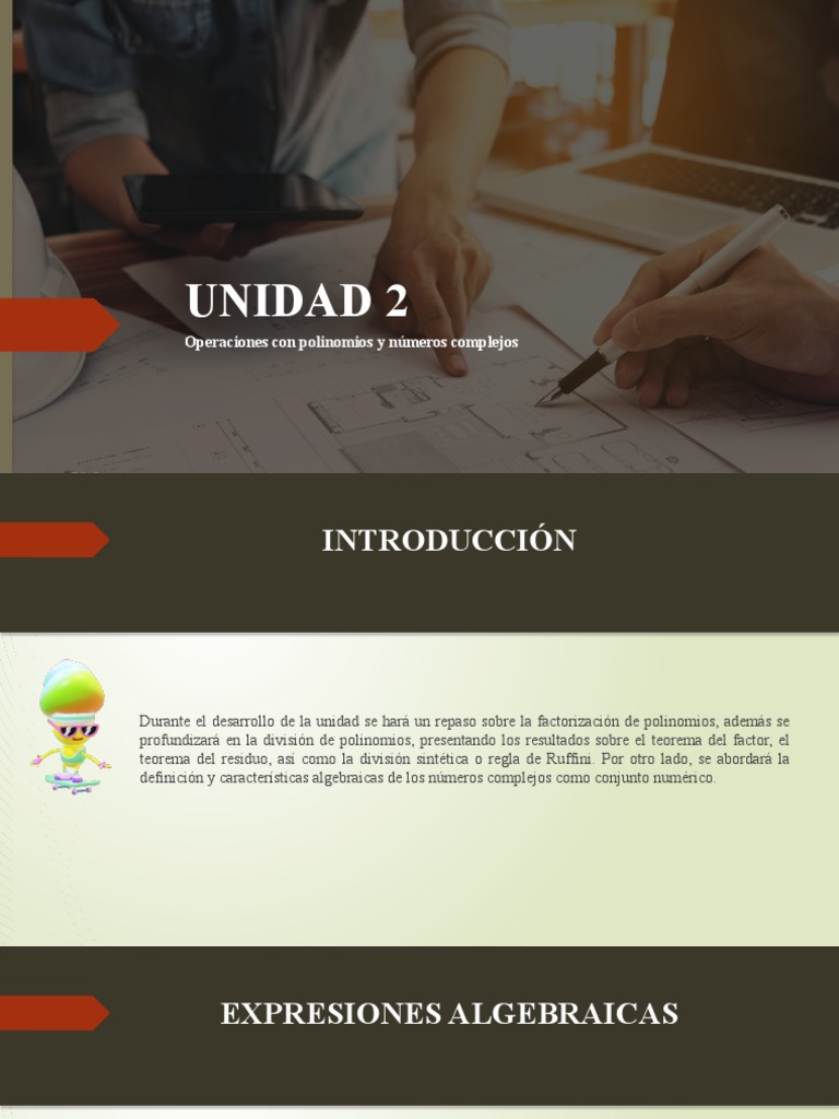 UNIDAD 2, Clase 1, Operaciones Con Polinomios. | PDF | Polinomio | Análisis numérico