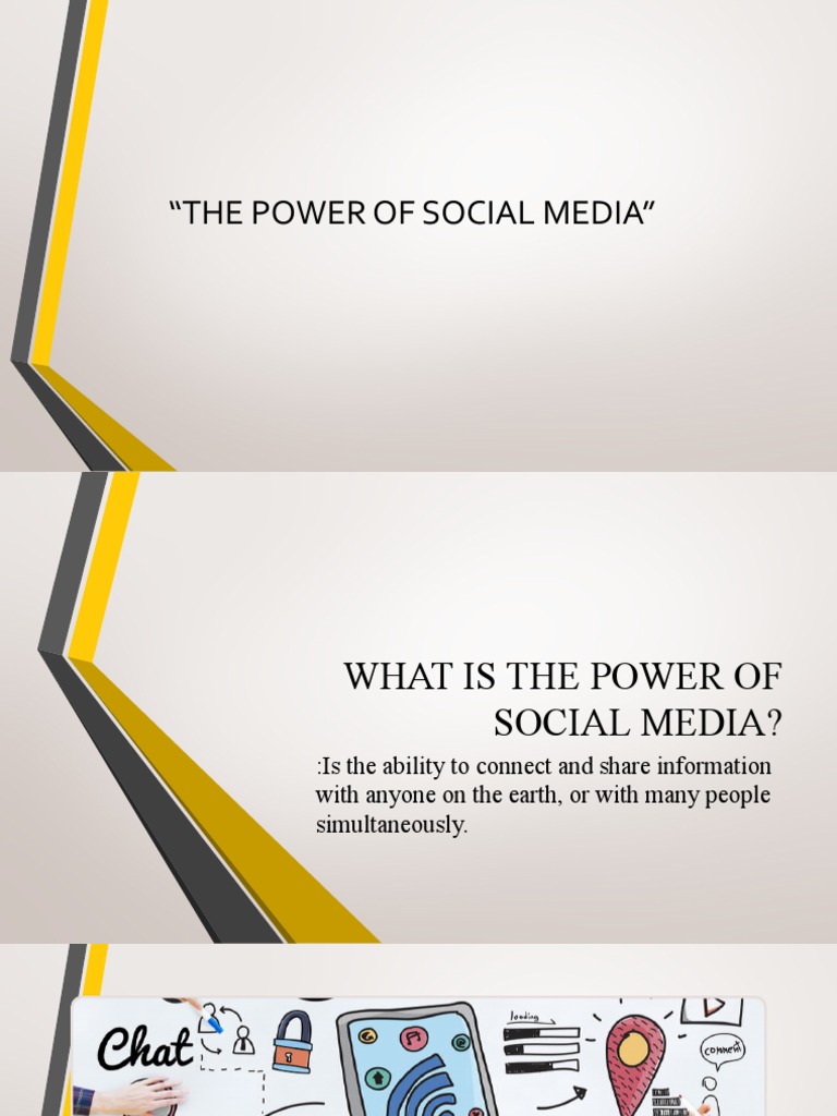 The Power of Social Media | PDF | Media (Communication) | Social Media