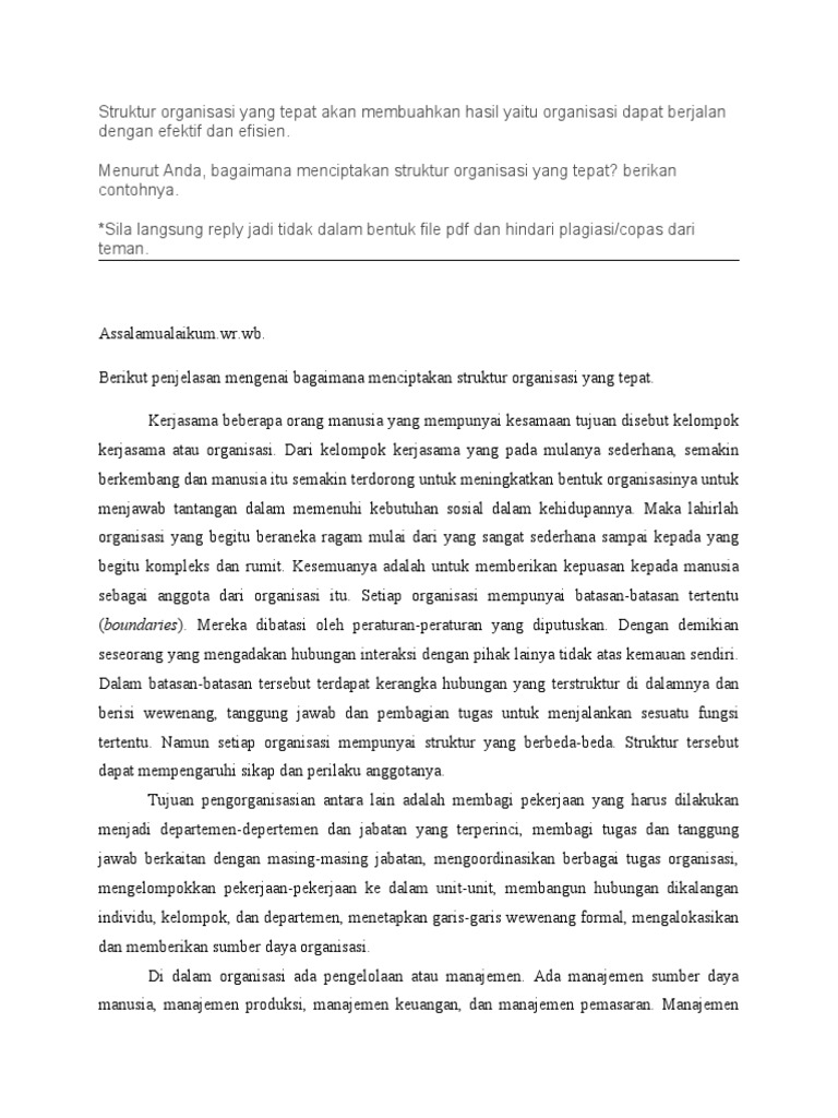 Diskusi Sesi 1 | PDF | Bisnis