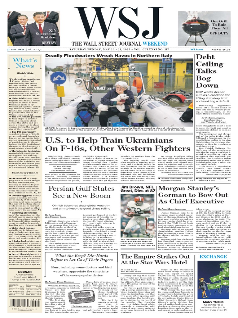 The Wall Street Journal Weekend 20-21.05.23 | PDF | Millennials