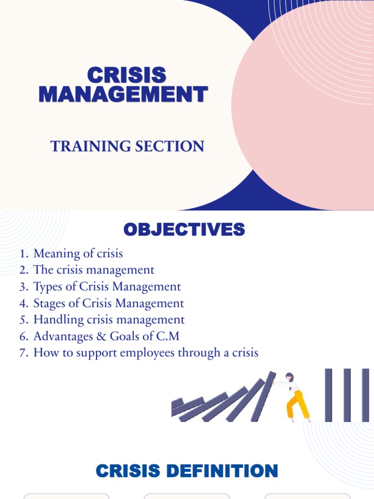 CRISIS Management Session | PDF | Crisis Management | Safety