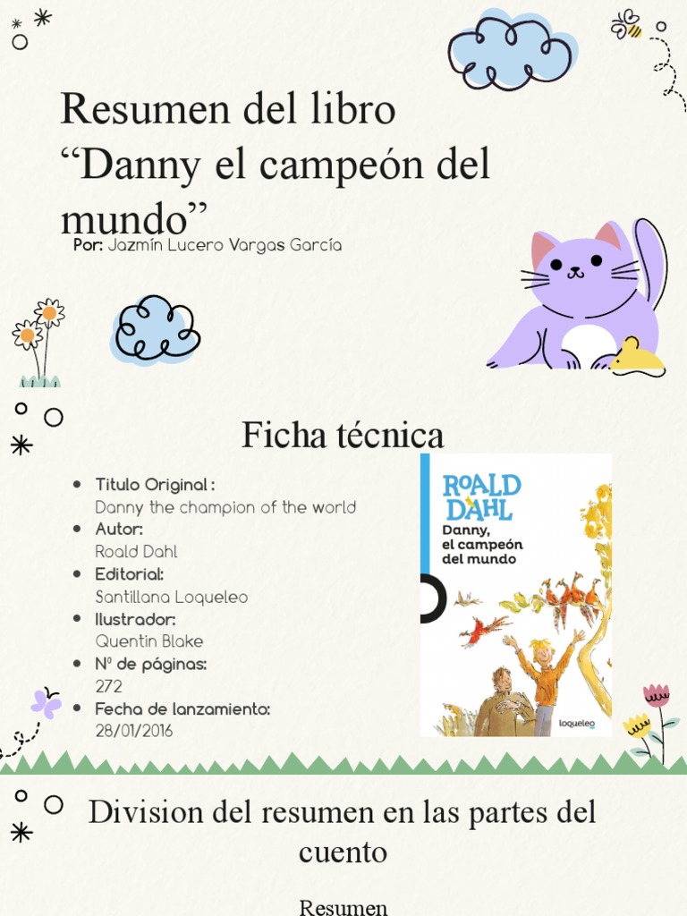 Danny El Campeón Del Mundo | PDF