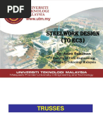 Truss Connections AISC Manual | PDF | Truss | Deformation (Engineering)