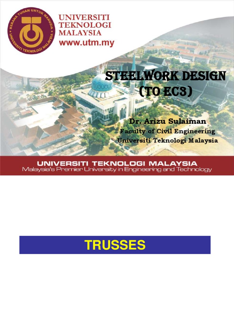 Truss-EC3 Design | PDF | Truss | Screw