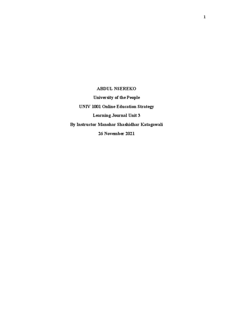 Netiquette Assignment - Online Education Strategies | Download Free PDF ...