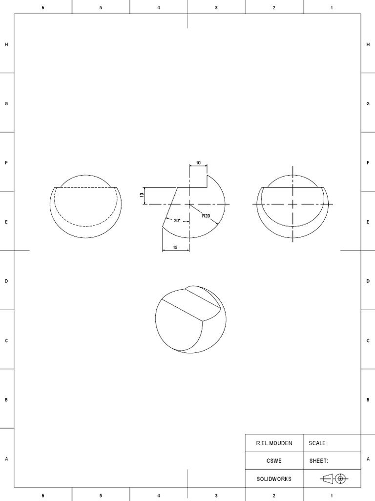 Cad Exercises 87 | PDF Cad Exercises 87 | PDF