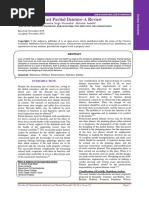 Prosthodontic Diagnostic Index (Pdi) For The Partially Edentulous and ...