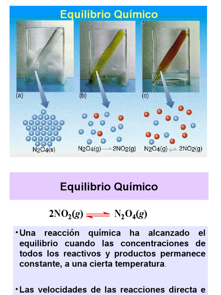 Equilibrio Quimico Clase 2017 B | PDF | Equilibrio químico | Solubilidad