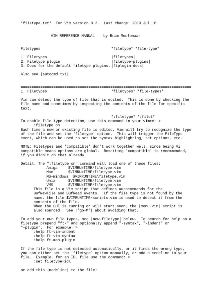 Filetype | Download Free PDF | File Format | Operating System Technology