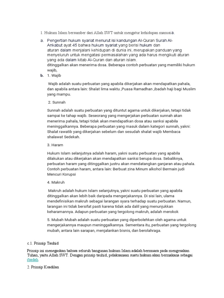 Tugas PAI Modul 5 | PDF