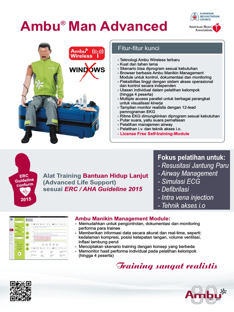Brosur Manikin Ambu Advance | PDF