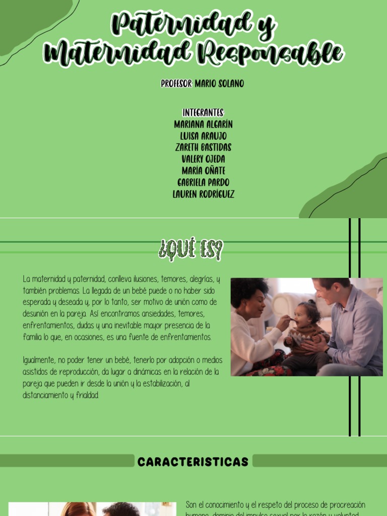 Paternidad y Maternidad Responsable - 230517 - 083403 | Descargar gratis PDF | Amor | Sicología