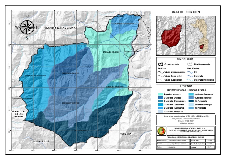 Mapa Hidrográfico | PDF | Geometría analítica | Naturaleza