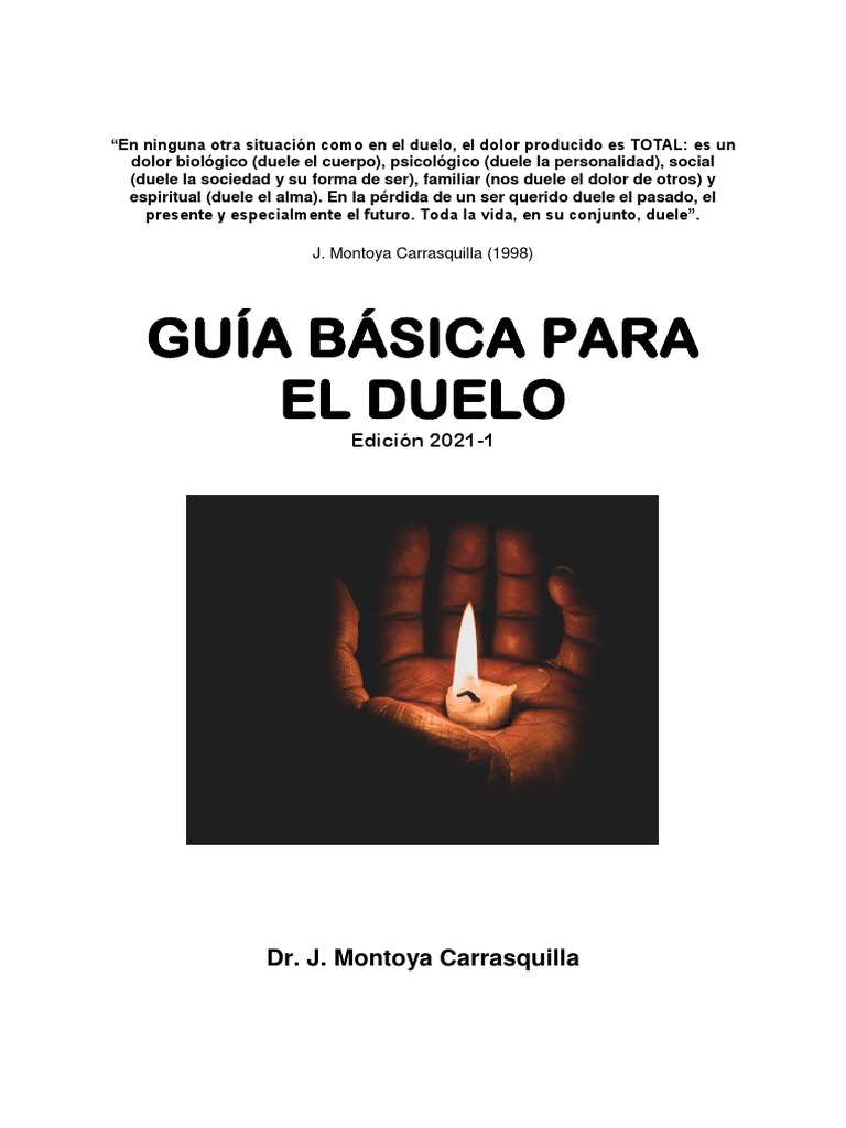Guía Básica para El Duelo Manillas | PDF | Dolor | Las emociones