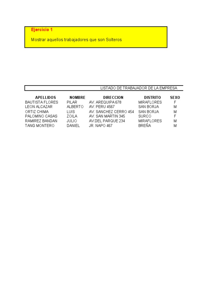 Avance Actividad 4 Excel | PDF