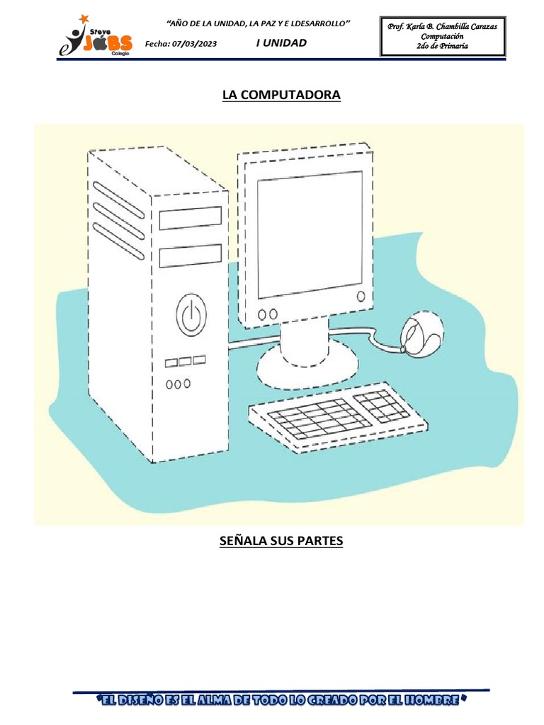 Computación 2DO GRADO 1 | PDF
