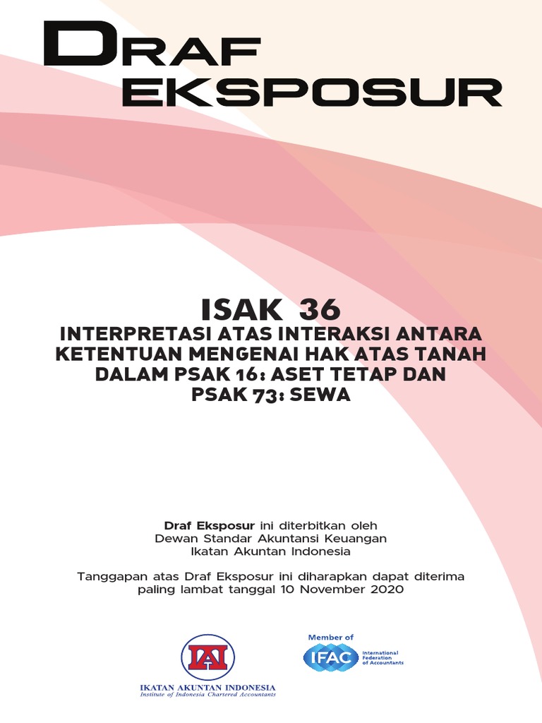 Interpretasi ISAK 36 tentang Hak Tanah | PDF