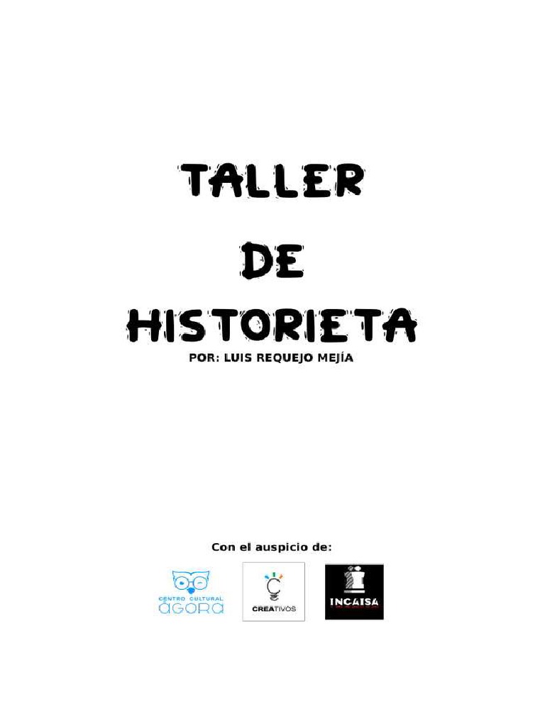 Taller de Historietas - Agora | PDF | Cómics
