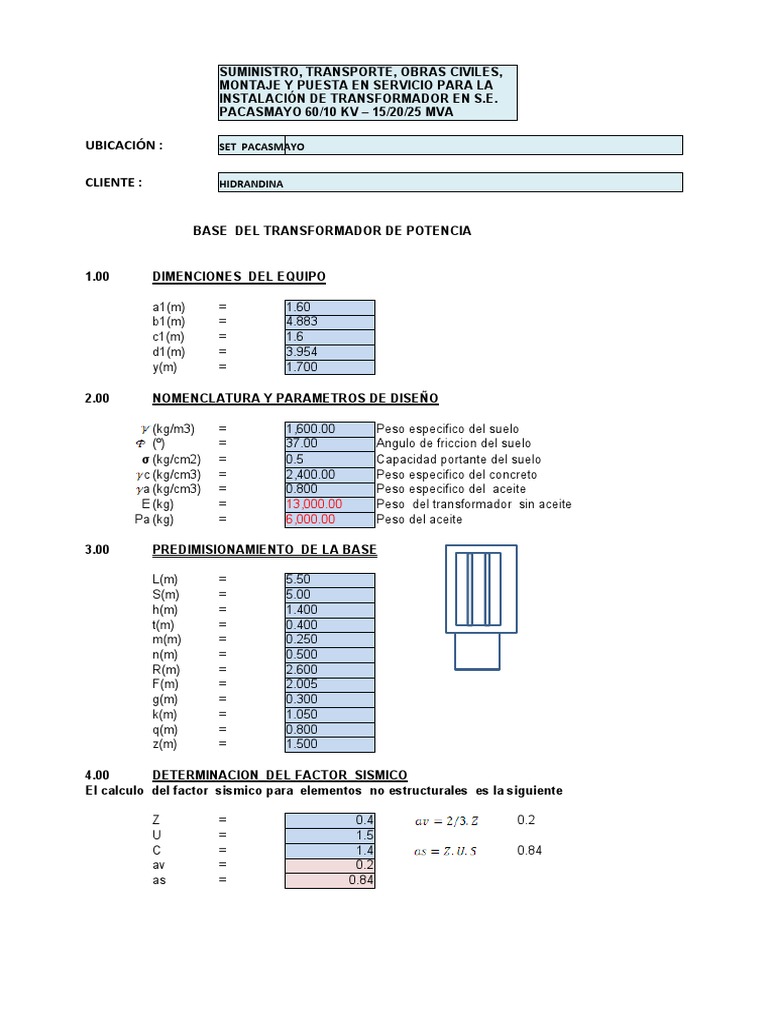 Transformador de Potencia | PDF | Ingeniería geotécnica | Construyendo tecnología