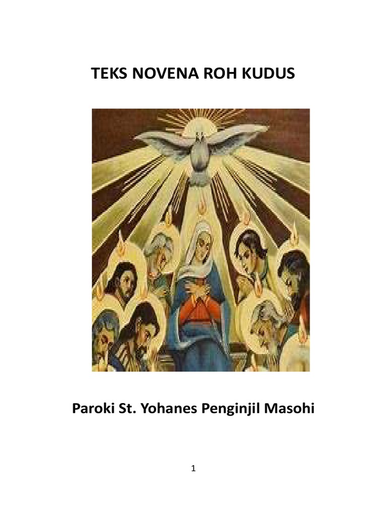 Teks Novena Roh Kudus | PDF