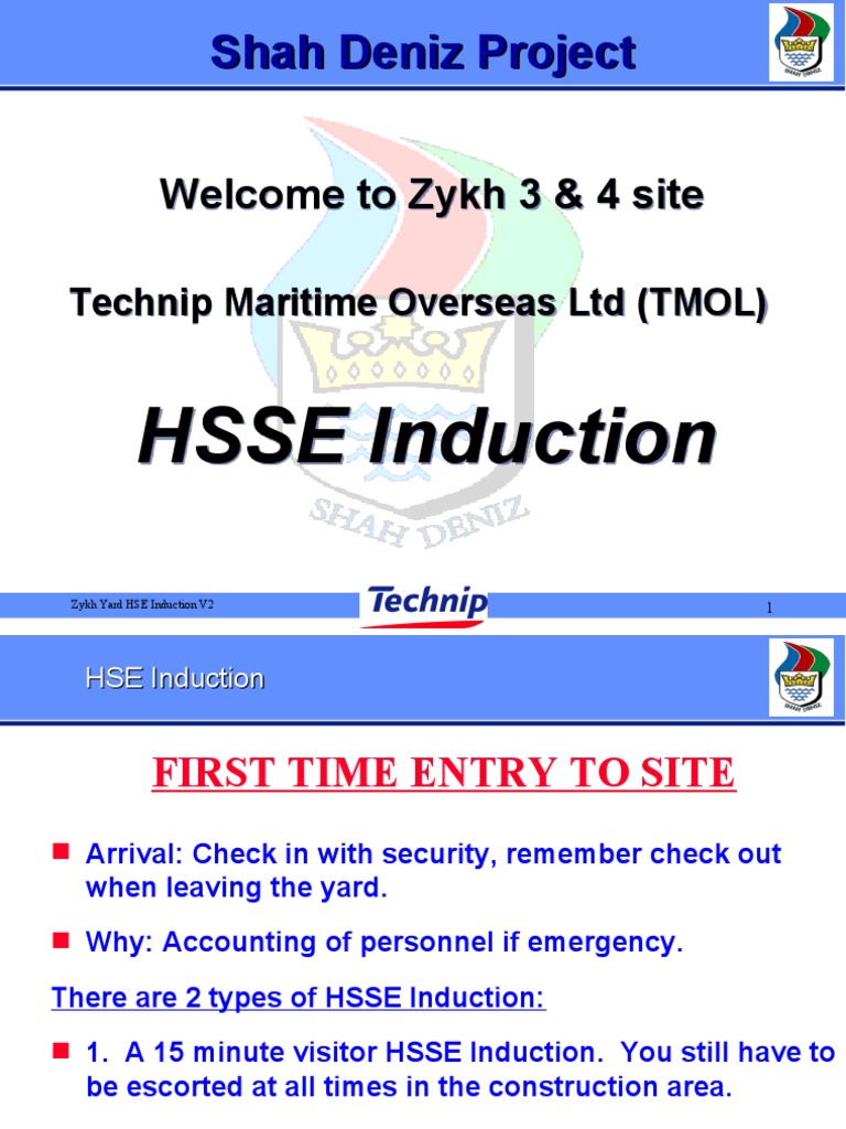 4hr Hse Induction 27-11-05 | PDF | Personal Protective Equipment | Waste