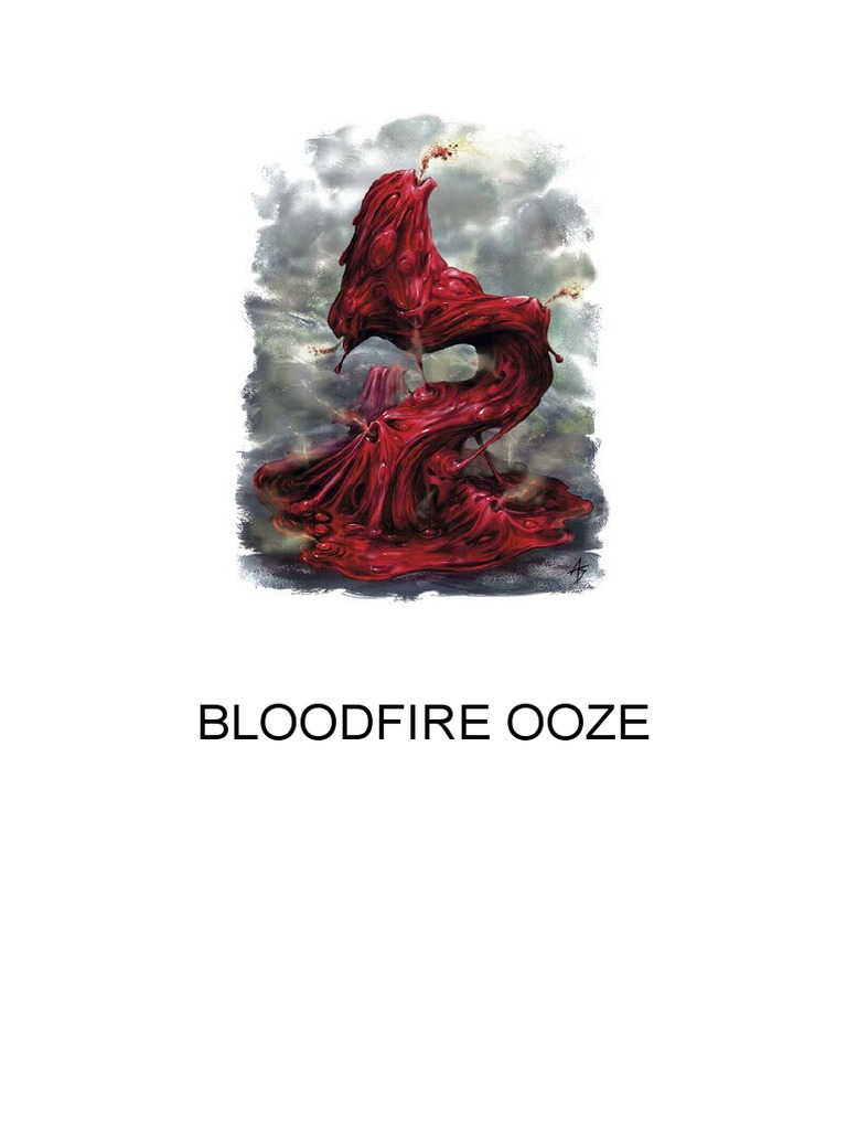 Bloodfire Ooze | PDF