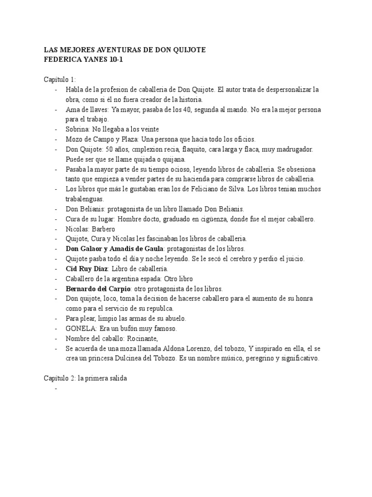 Aventuras de Don Quijote para Niños | PDF | Clásicos